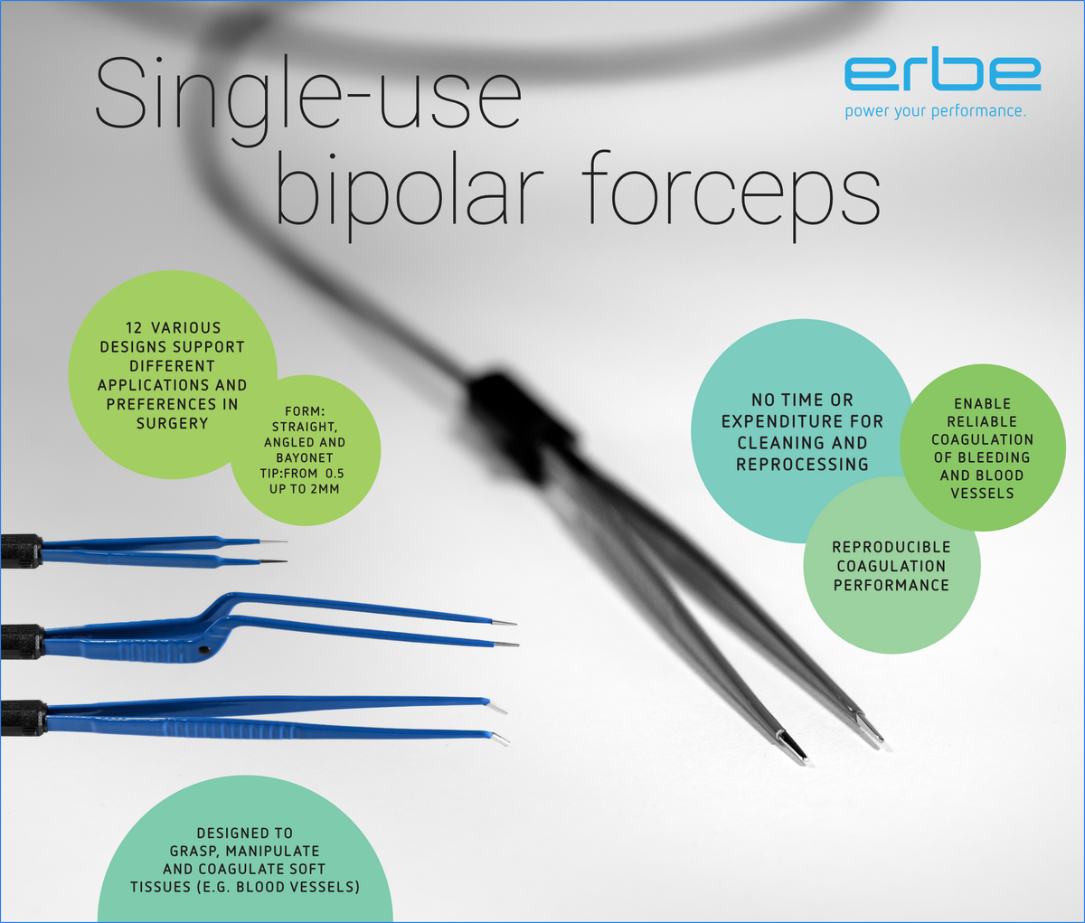 Bipolar Forceps Single Use – Rymed
